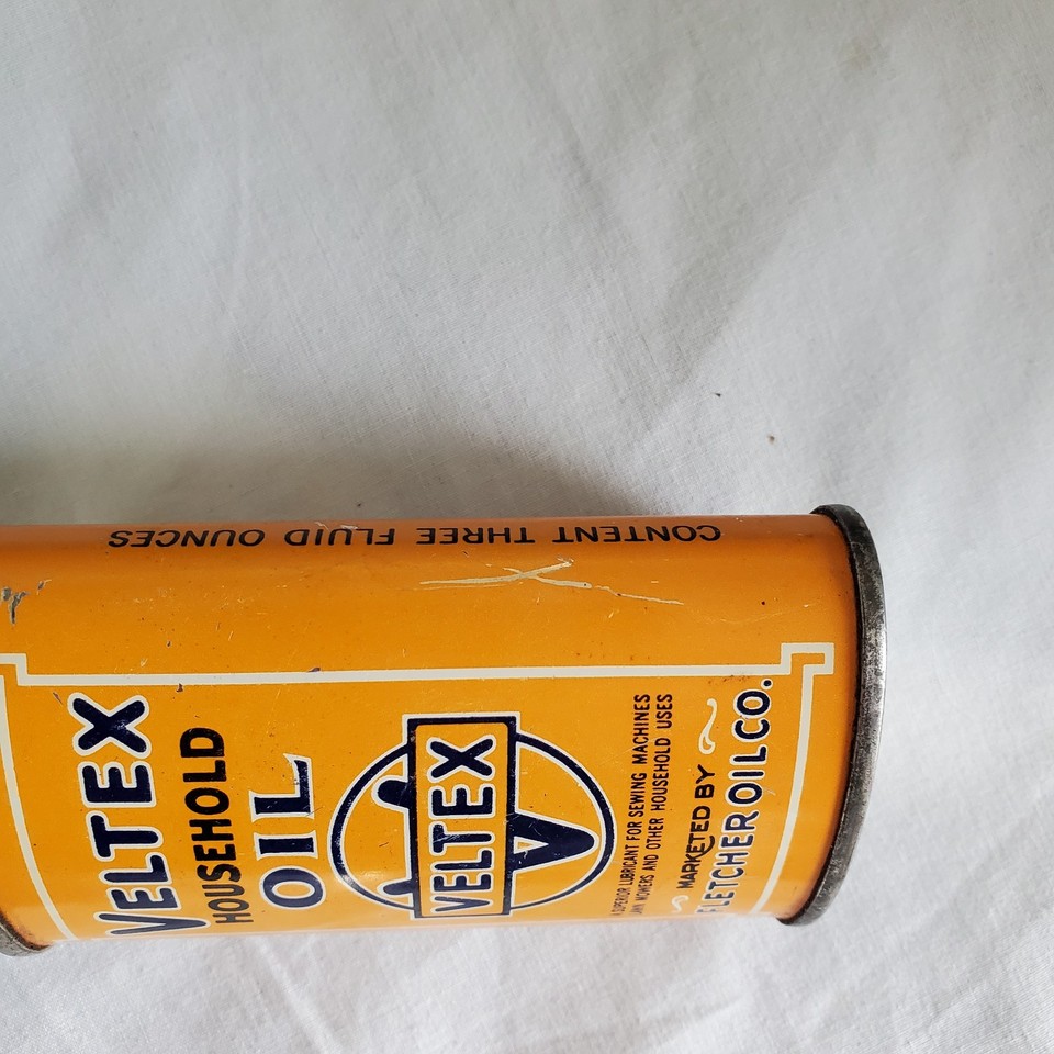 Veltex 3 oz Household Oil Can (Rare) | eBay