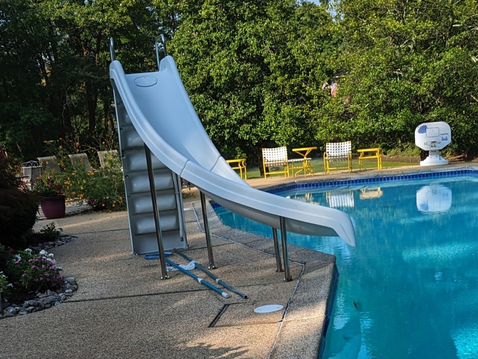 Inter-Fab "Wild Ride" Slide for in-ground pool | eBay
