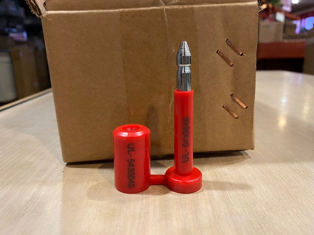 Uline H-435 High Security Truck Seals Red (44 Pieces) for sale online ...