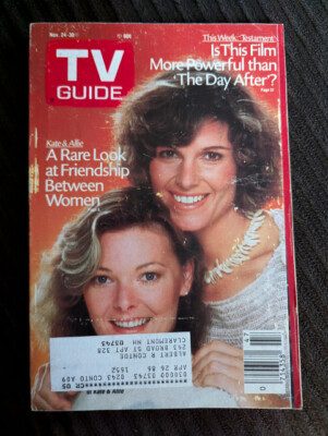 1984 November 24-30 TV GUIDE Magazine, Testament , Kate & Allie M463 | eBay