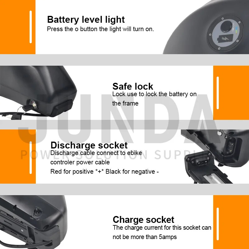 Ebike Battery 72V20ah Fuel tank battery 60A BMS for 500W 1000w 1500w ...