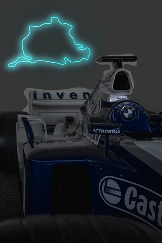 Nürburgring Track Neon Sign, F1 Track Neon Sign, Nürburgring , F1 Track ...