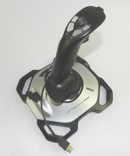 Logitech J-UF 17 X3D Extreme 3D Pro JoyStick 863225-0000 Silver Black ...