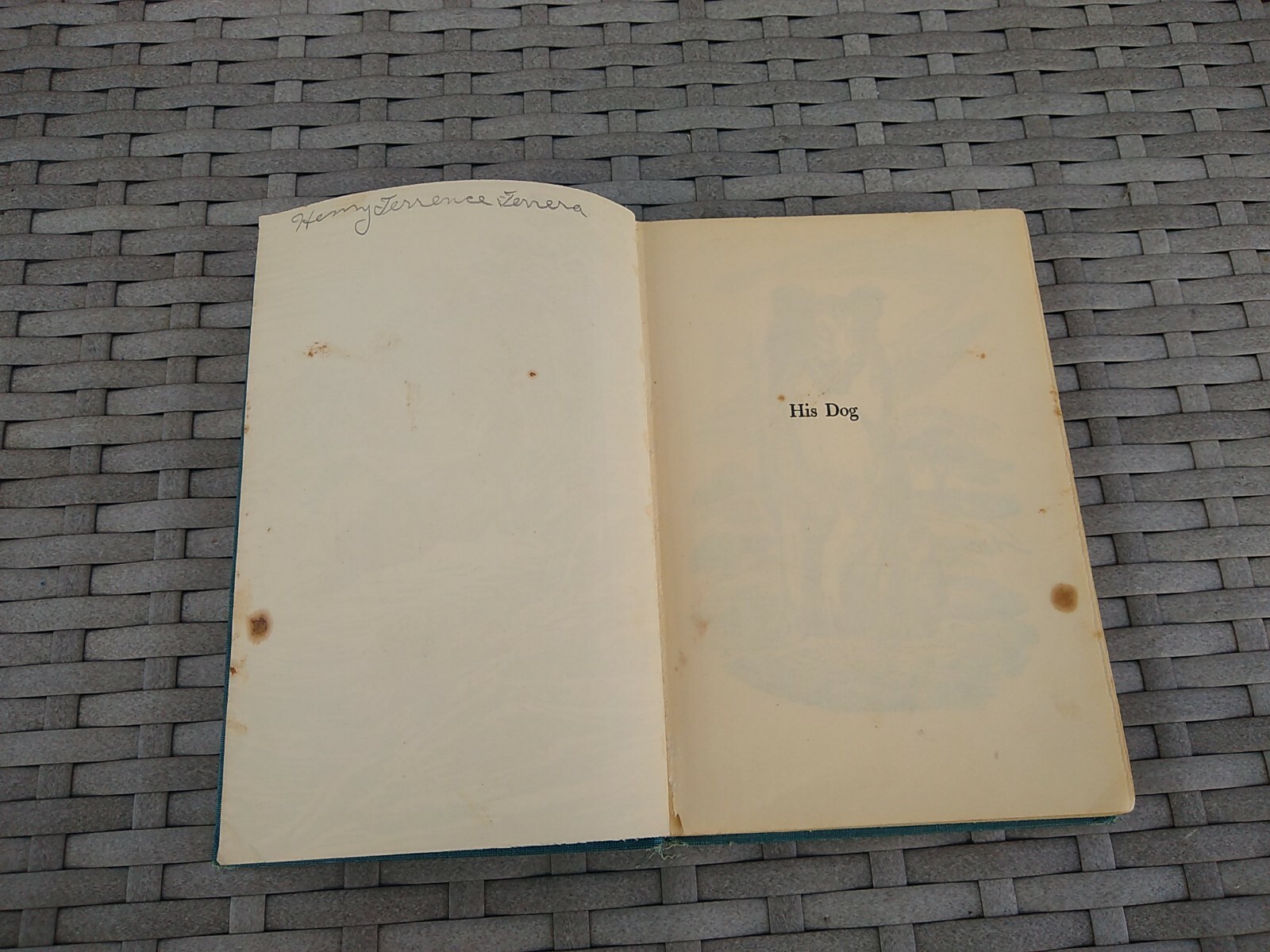 His Dog – Hardcover Book - Albert Payson Terhune - Grosset & Dunlap ...