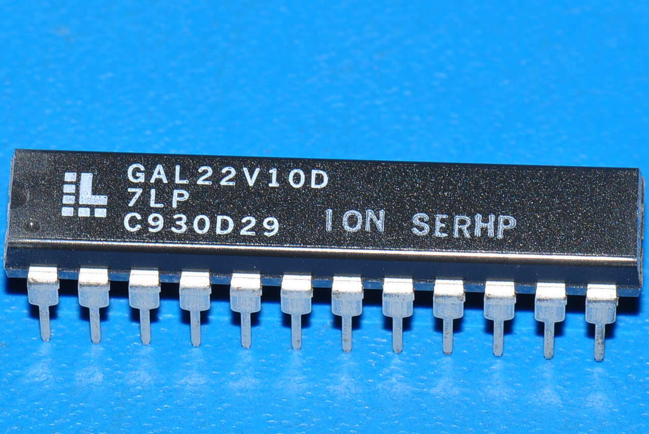 IC PROGRAMMABLE GAL PLASTIC DUAL-IN-LINE PACKAGE 24-PIN PDIP THROU ...