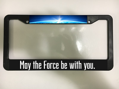 May the force be with you Star Wars Jedi Rebel Sith Car SUV License ...