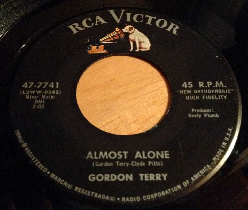 Gordon Terry 45 Trouble On The Turnpike / Almost Alone | eBay