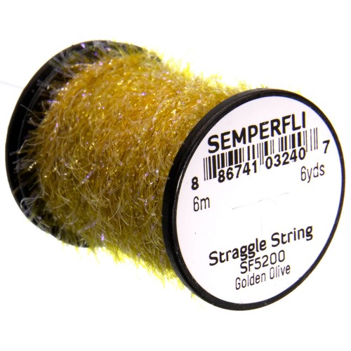 SEMPERFLI STRAGGLE STRING - Fly Tying Micro Chenille - 45 Colors ...