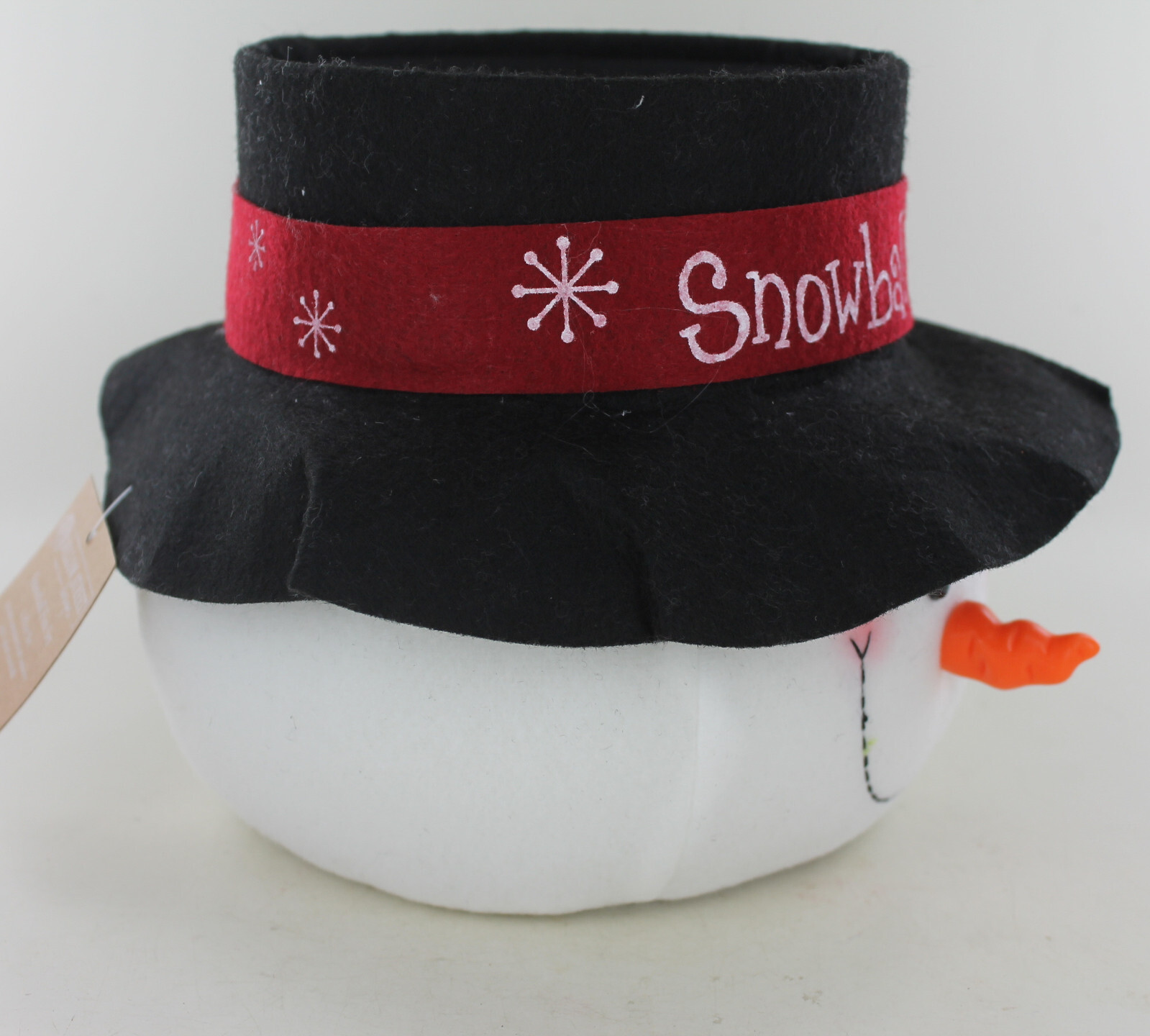 White Snowman Top Hat Snowball Fight Fun Play for Kids Christmas ...
