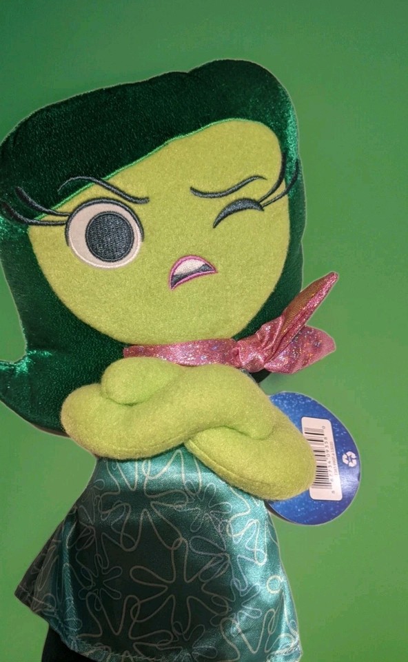 NWT Disney Pixar Inside Out Disgust Plush 12" | eBay