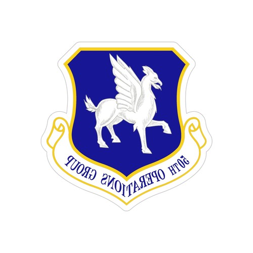 50th Operations Group (U.S. Air Force) REVERSE PRINT Transparent ...