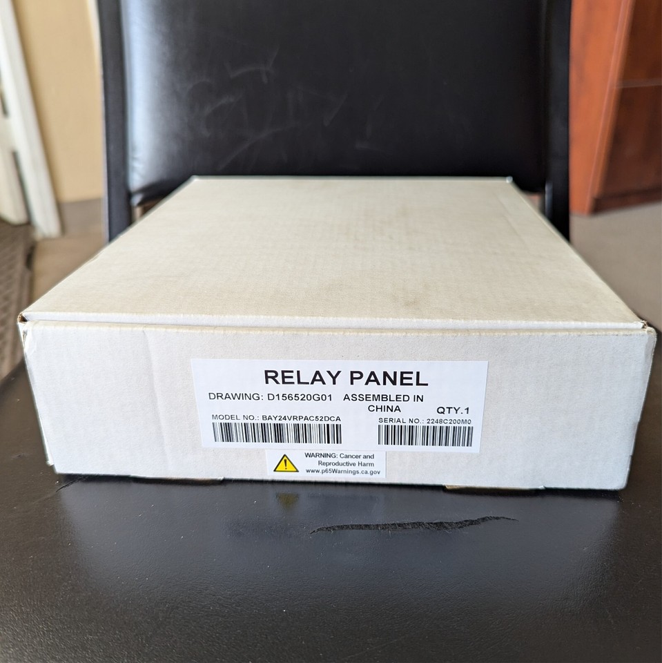 NEW Trane OEM Relay Panel BAY24VRPAC52DCA for XL 950 Control | eBay