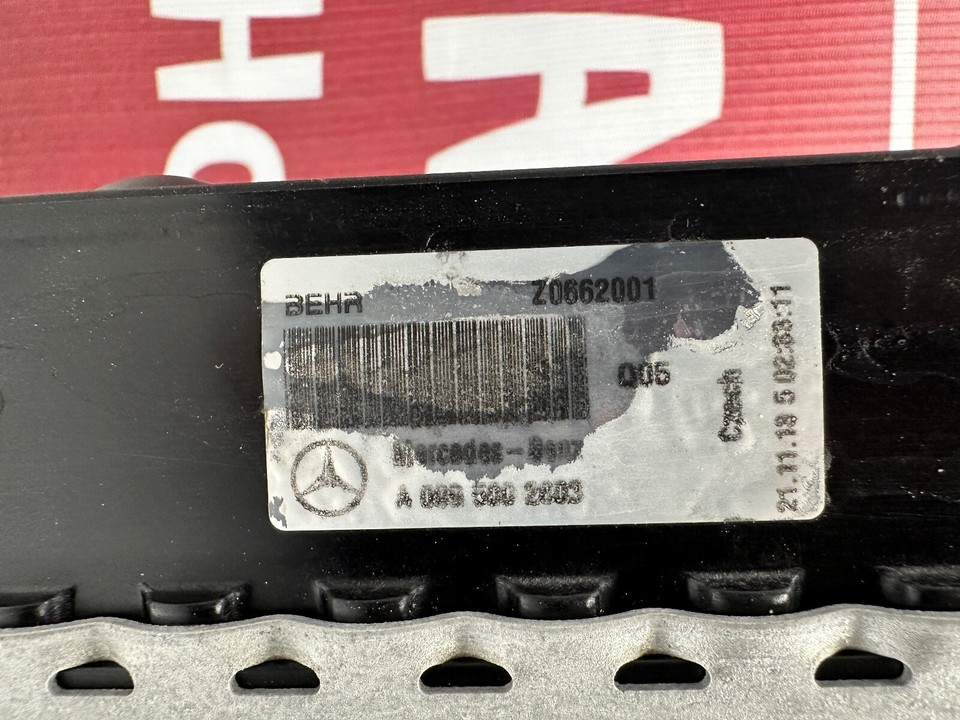 2013-2020 MERCEDES E SL SLC CLASS ENGINE COOLANT WATER RADIATOR ...