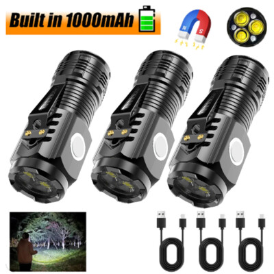 NEW Three-Eyed Monster Mini Flashlight, Rechargeable LED Flashlights ...