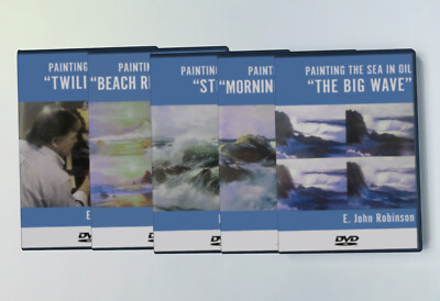 Painting the Sea in Oils Volume 1-5 with E. John Robinson 5 DVD | eBay
