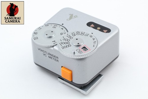 [MINT] Voigtlander VC Meter Shoe Mount Light Meter Silver From JAPAN | eBay