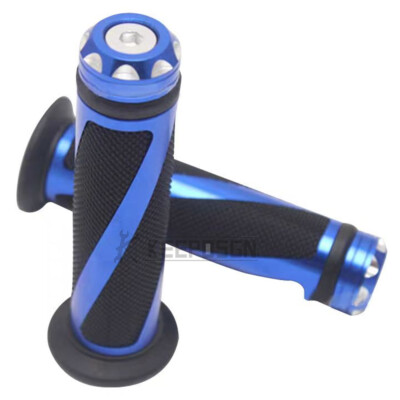 Motorcycle 7/8" Hand Grips Handle Bar Rubber Gel For Yamaha F1 F3 YZF ...