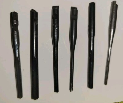 Lot Of 6 Push Drill Bits Assorted Sizes Brand Uncertain | eBay