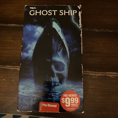 GHOST SHIP VHS Tape Movie Preowned | eBay