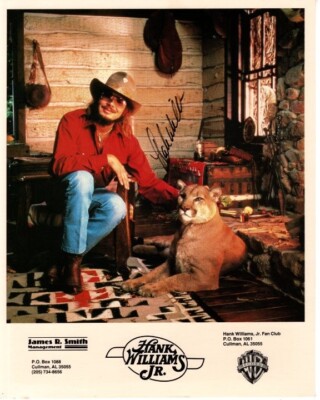 Hank Williams signed autographed 8x10 Fan Club photograph COA | eBay