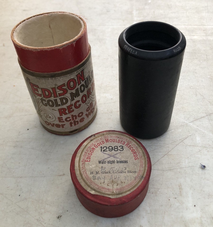 Edison & Clarion Record Phonograph Cylinders x 5 | eBay UK
