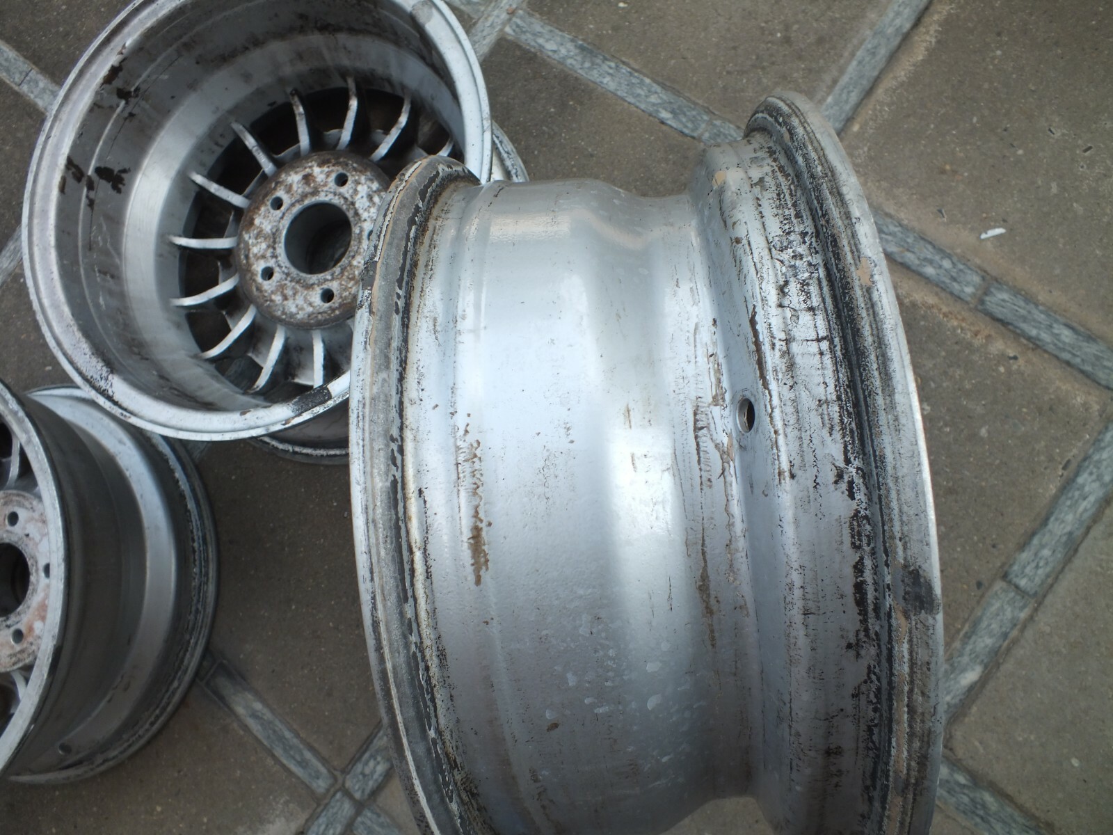 Barockfelgen MB Mercedes R14 6Jx14 FMA-H E30 Ronal W108 W114 W116 W123 ...