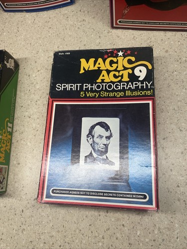 Lot of 5 Vintage Reiss Magic Kits Sets - 9, 11, 12, 13 & 16 | eBay