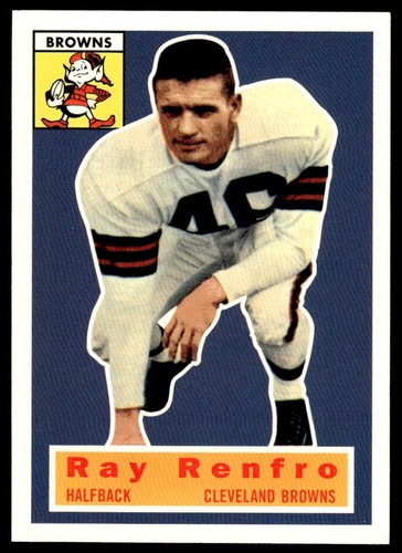 1994 Topps Archives 1956 69 Ray Renfro Cleveland Browns Football Card ...
