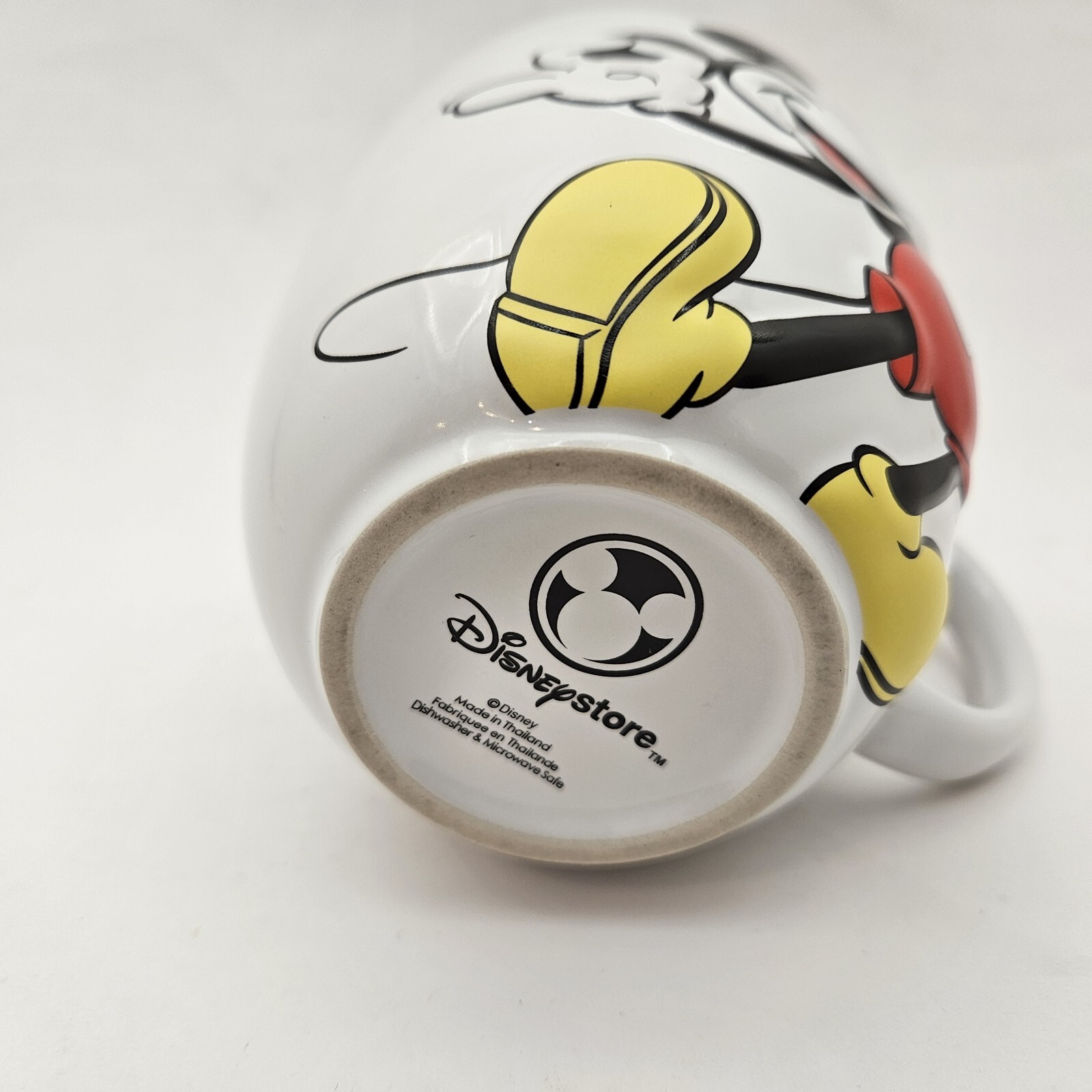 Mickey Mouse OK Coffee Tea Mug Ceramic 16 oz Disney Store Vintage L11 ...