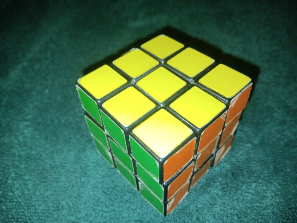 Rubik’s Cube 25th YEAR Used | eBay