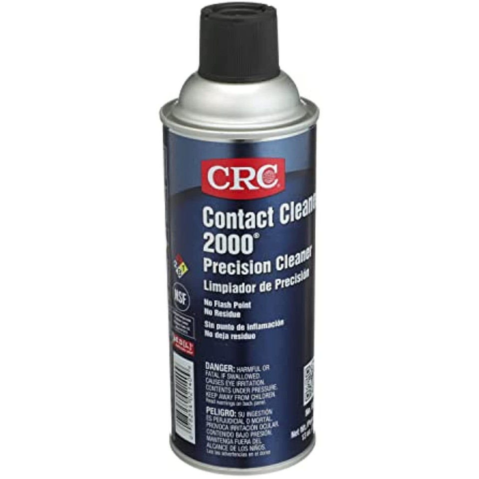 CRC Contact Cleaner 2000 Precision Cleaner 02140 13 Wt. Oz., Aerosol ...