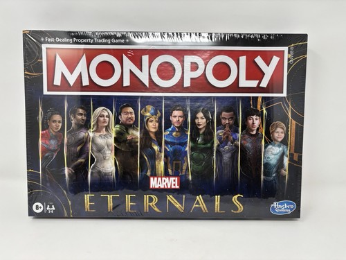 Monopoly Marvel Eternals Board Game With Collectible Tokens - Brand New ...