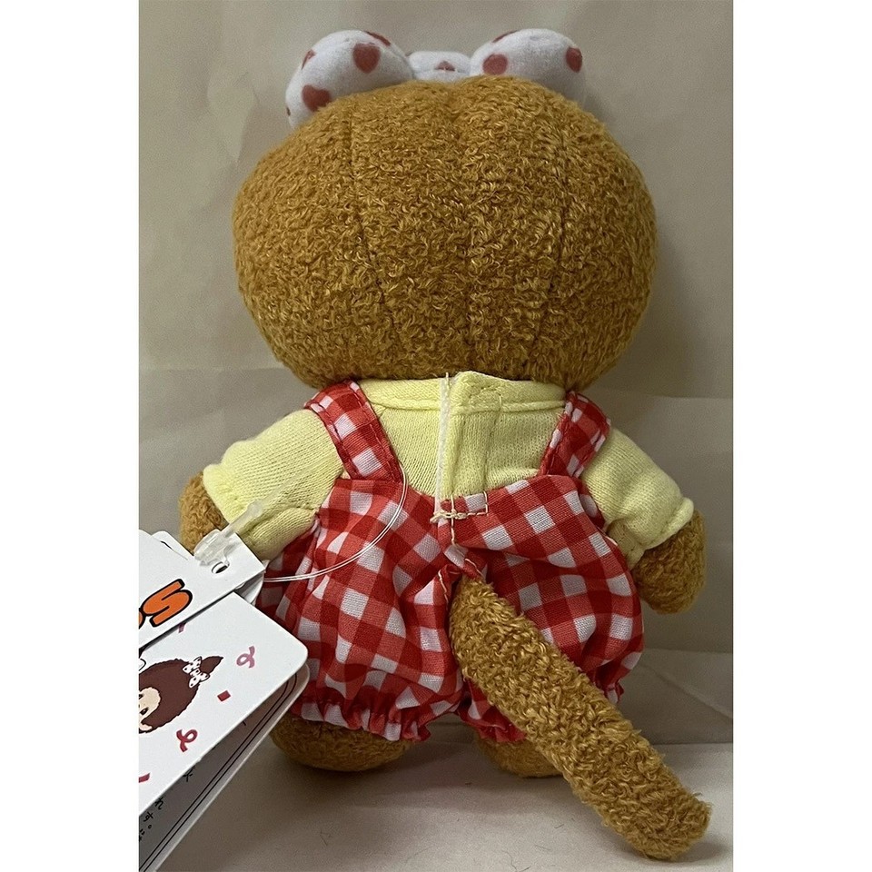 Hello Kitty x Monchhichi Palm Size Plush Tammy Kyugetsu Monchhichi Cute ...