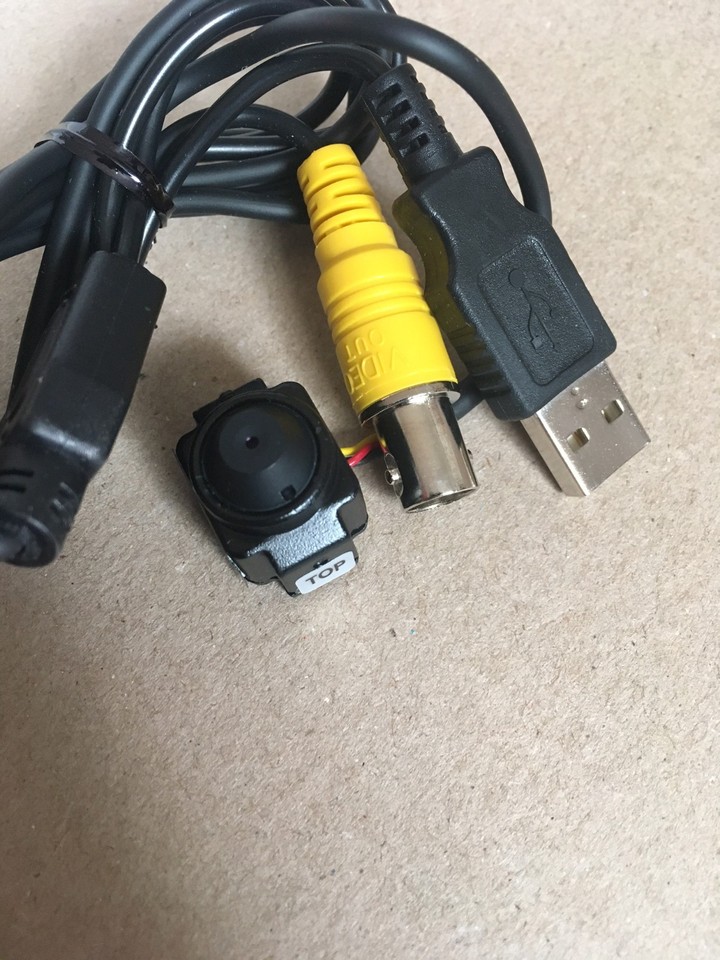 Mini Analog CMOS 2.4MM Video Security CCTV Camera NTSC 5V | eBay