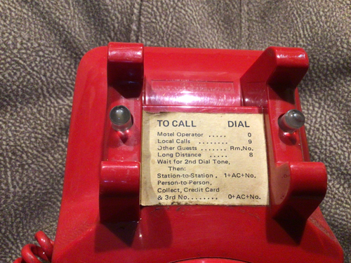 Vintage Stromberg Carlson Desk Rotary Dial USA Made Red Telephone | eBay