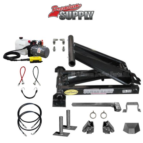 3 Ton (6,000 lb) Dump Trailer Hydraulic Scissor Hoist Kit – PH310 ...