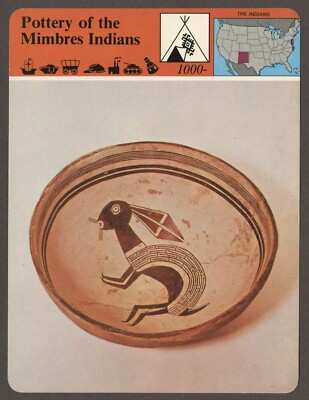Pottery of the Mimbres Story of America Native American Indian History ...