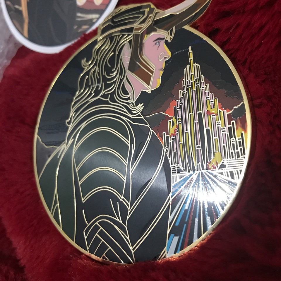 Castlegang Loki Enamel Pin - v7, Ragnarok - LE 69/100 | eBay UK