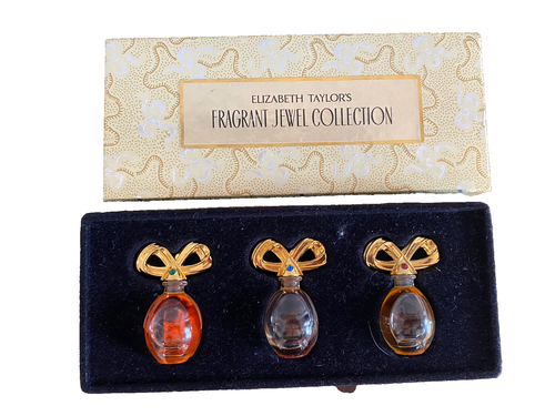 Elizabeth Taylor FRAGRANT JEWEL COLLECTION Perfume Set 3 Mini Bottles ...