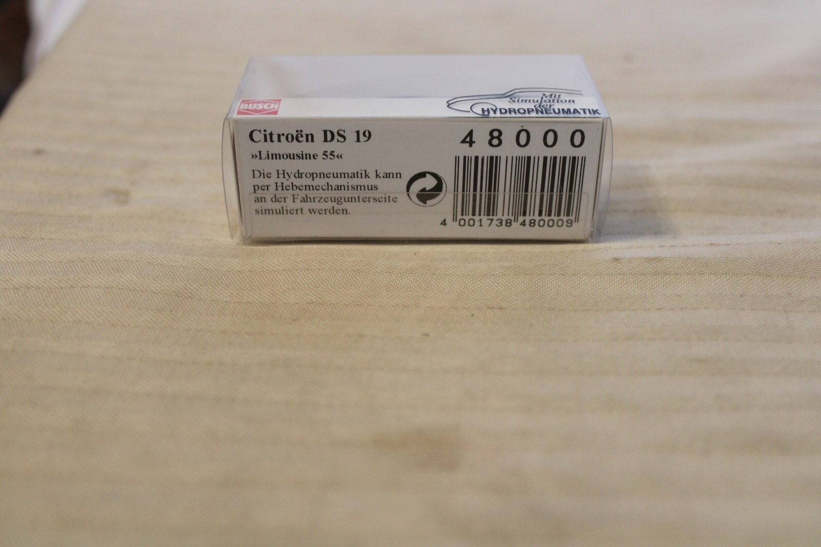 Busch HO 1/87 Scale CITROEN Ds19 4 Door Limousine for sale online | eBay