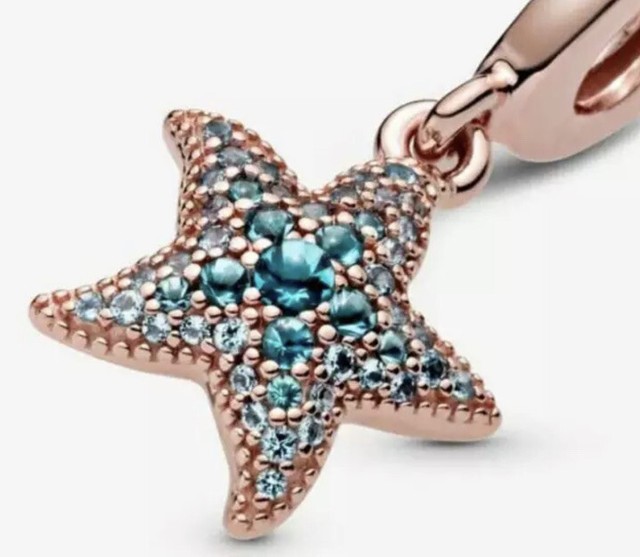 Authentic PANDORA Charm Murano Glass Sea Turtle Sterling Silver ...