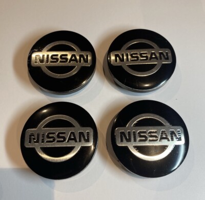 Nissan Black Wheel Center Caps 56mm 4pc 350Z 370Z S15 S13 Cap | eBay