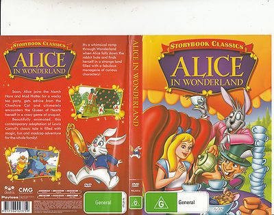 Alice In Wonderland-Storybook Classics-1951-Animated-DVD | eBay