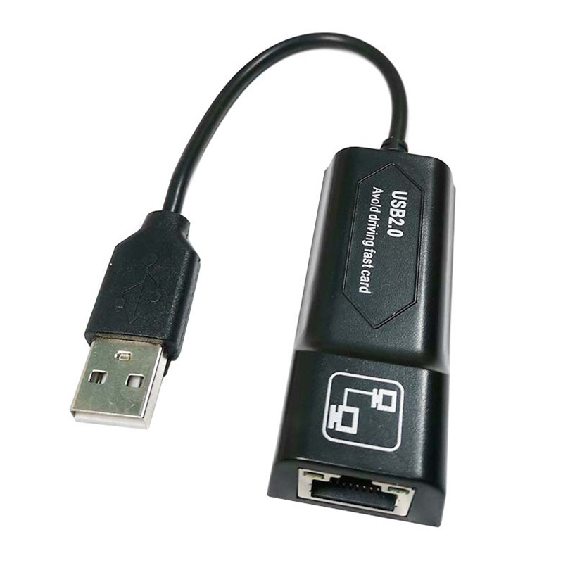 USB Cable LAN Ethernet Adapter 100Mbps Rj45 Network Drive Free Plug And ...