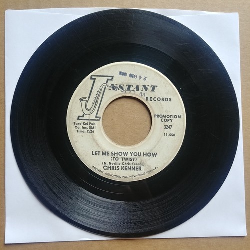 CHRIS KENNER Let Me Show You How To Twist 45 7" FUNK SOUL Record Vinyl ...