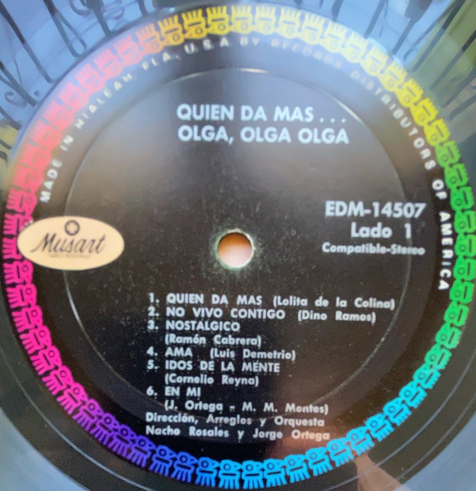 Olga Guillot ¿Quién Da Más..? ¡Olga, Olga, Olga! Bolero MUSART EDM ...
