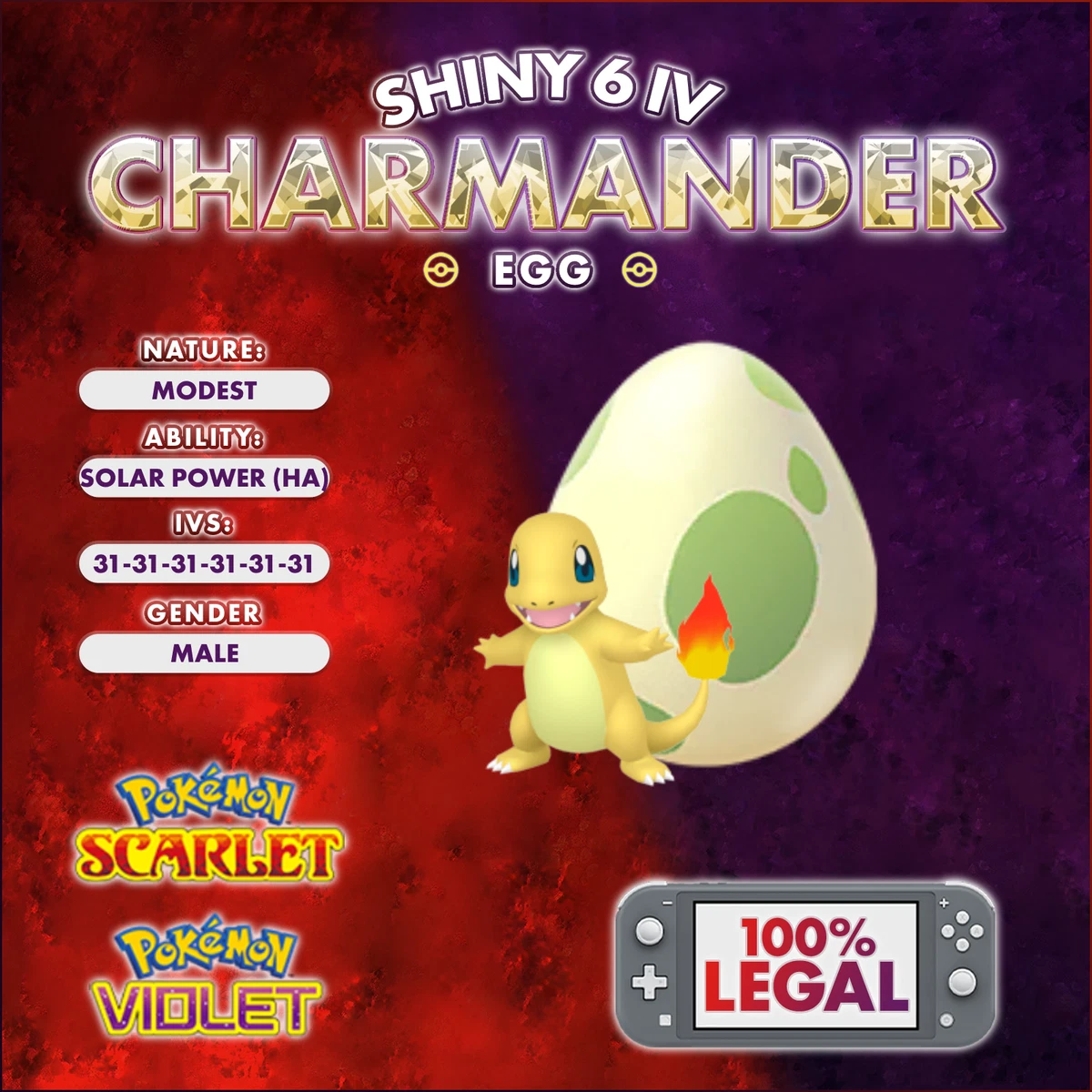 Charmander Pokemon Nintendo 3ds
