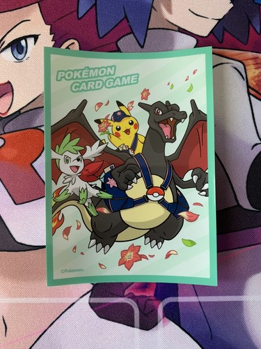 Special Delivery Charizard & Pikachu Card Sleeve Pokemon Center ...