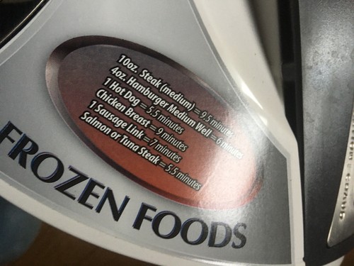 Sunbeam Rocket Grill Model RG12. USED ONCE INCLUDES 47 GRILLING POUCHES ...