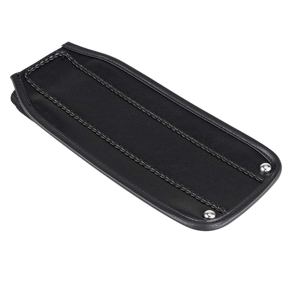 PU Black Gas Tank Panel Bib For Harley Electra Glide FLH FLHS Softail ...
